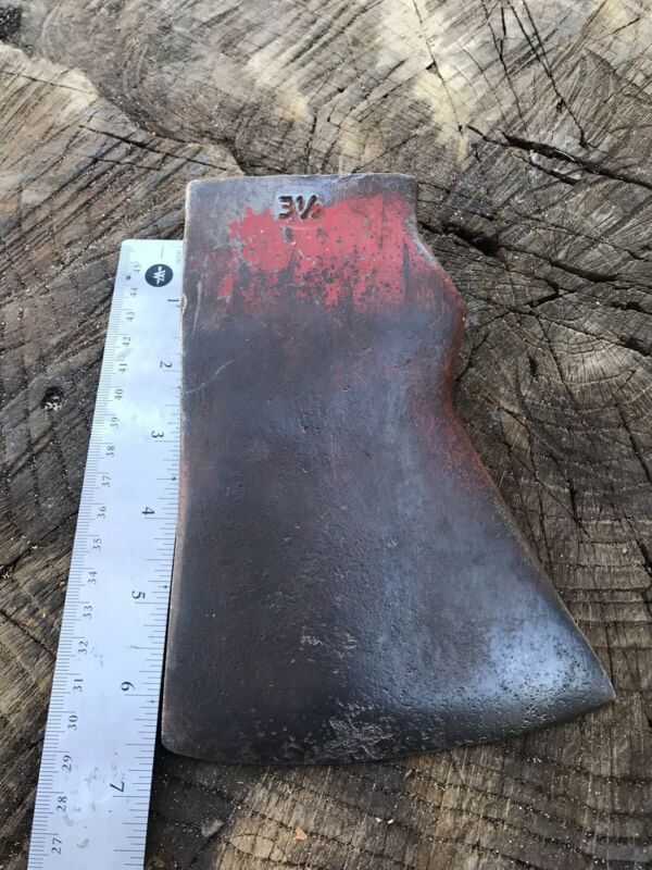 Council 3-1/2 LB. Jersey Pattern Single Bit Axe Head In Good Used Condition -- Antique Price ...