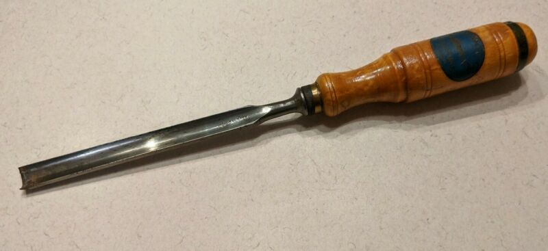 Vintage E.A. BERG 7/16" Chisel Gouge Woodworking Tool Eskilstuna SWEDEN ...