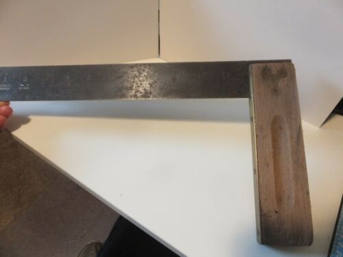 Vintage Stanley made in USA No 20 Try Square 12 inch all original ...