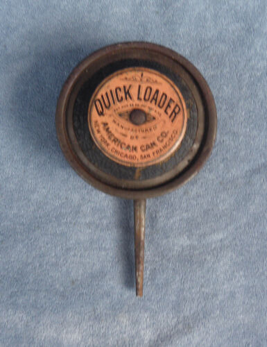 ANTIQUE BLACK POWDER QUICK LOADER FROM AMERICAN CAN CO. -- Antique ...