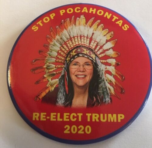 Biting 3" Stop Pocahontas (Elizabeth Warren) Re-Elect Trump 2020 ...