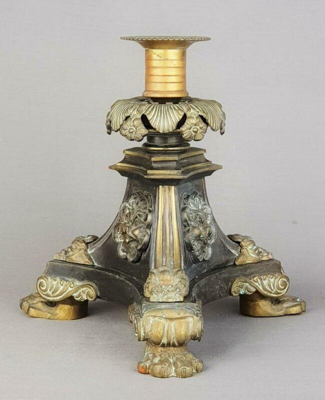 Argand Colza Oil Lamp Base Stand Solar or Stand Argand Type Candle ...