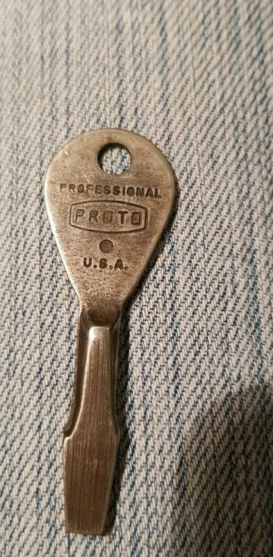 Vintage Personalized PROTO keychain Screwdriver -- Antique Price Guide ...