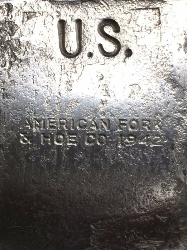 Vintage U.S. Army Hatchet American Fork And Hoe Co 1942 1 Lb. 8 Oz ...
