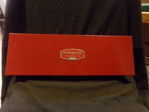 Proto Professional Tools Metal Tool Utility Set Box -- Antique Price ...
