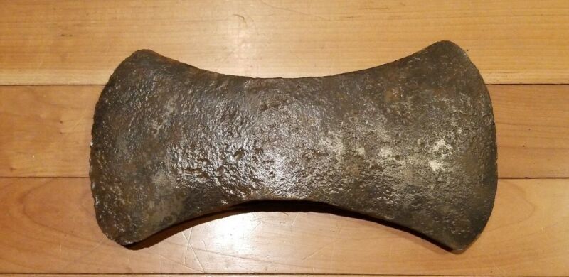 Antique Double Bit Axe Head 9-3/8 x 4-7/8 -- Antique Price Guide ...