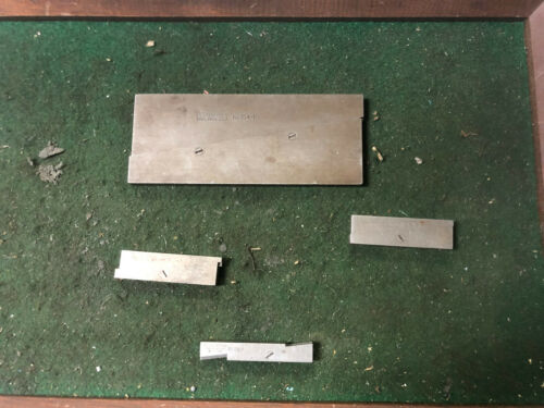 MACHINIST TOOL LATHE MILL Machinist Lot of Starrett Adjustable Parallel ...