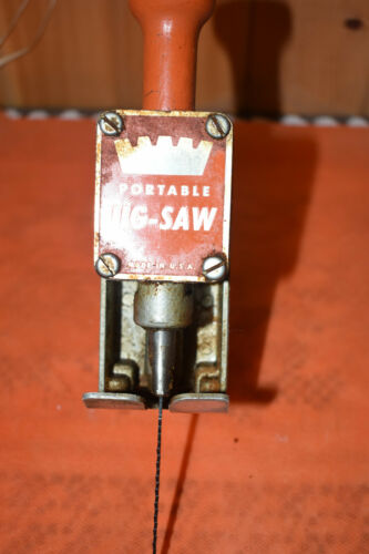 Vintage Portable Jig Saw Electric Drill Attachment -- Antique Price ...