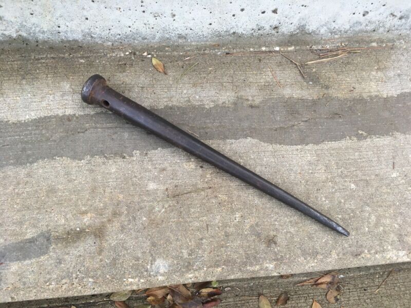 Vintage Large Iron Fid Marlin Spike Rope Wire Splicing Riggers Tool ...