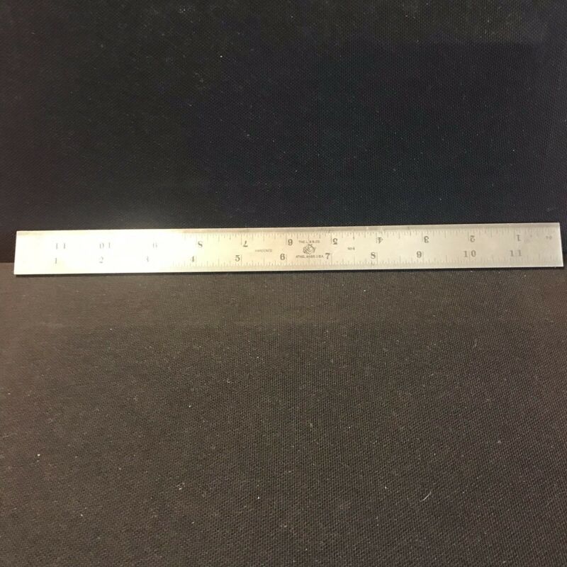 Starrett 12 Inch Ruler -- Antique Price Guide Details Page