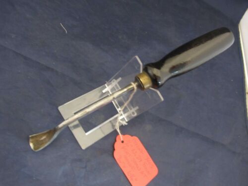 HERRING BROS NO 29 FRONT BENT SPOON BIT GOUGE 3/4" ANTIQUE WOOD CARVING ...