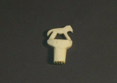 NICE 19TH CENTURY SAILOR MADE PIPE TAMPER WITH A HORSE SHAPED HANDLE ...