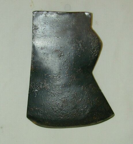 VINTAGE PLUMB 3 ROCKWAY MICHIGAN PATTERN SINGLE BIT AXE HEAD -- Antique ...