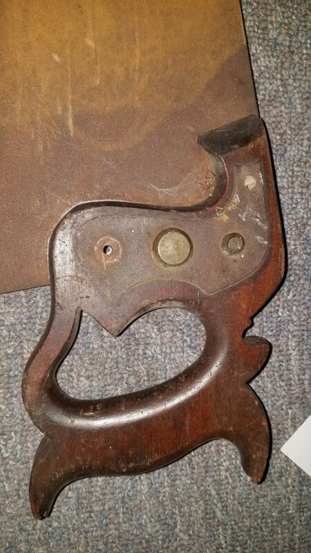 Unusual Rare Large Dome Nut Split Nut Hand Saw -- Antique Price Guide ...