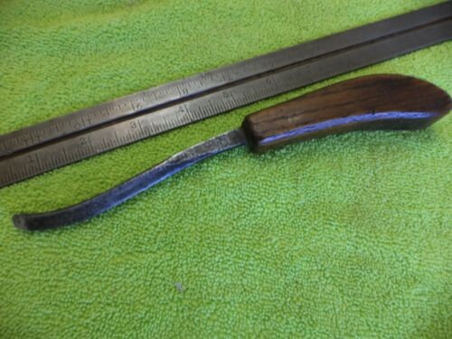 Antique Wood Carving V Tool Long Bent V Gouge very early Addis ...