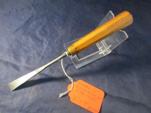 RARE STUBAI 1/2" NO 53 FISH TAIL SPADE CHISEL ANTIQUE WOOD CARVING ...