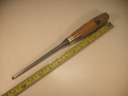 Vintage Marples Shamrock 1/4" boxwood handle mortice chisel -- Antique ...