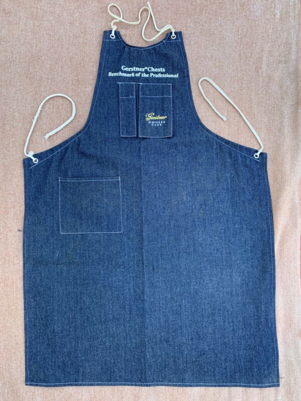 Gerstner Tool Box Chest Owners Club Denim Work Apron Sanforized ...