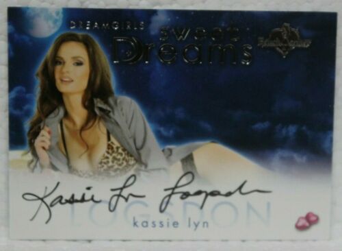 2016 Benchwarmer Dreamgirls Sweet Dreams Auto Kassie Lyn Logsdon