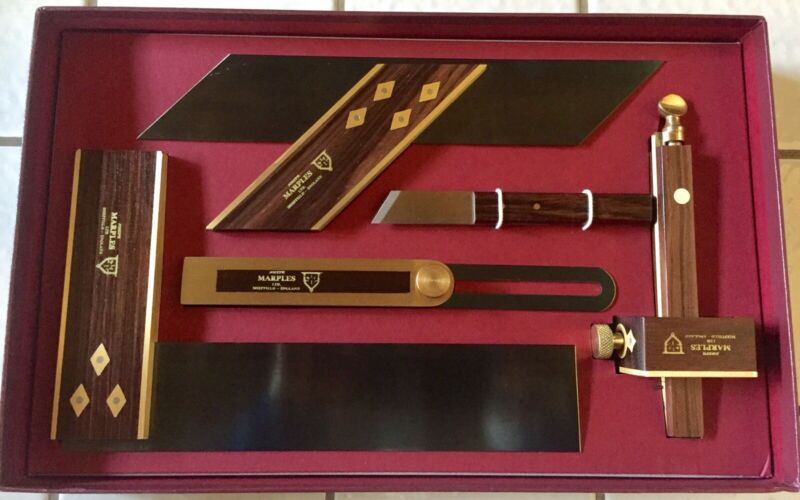 Joseph Marples Trial 1 Limited Edition Joiners Tool Set Kit -- Antique ...