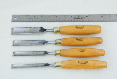 Vintage Marple In-channel Gouge / Chisel Set -- Antique Price Guide ...