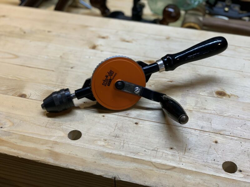 Traditional Hand Drill, Quality Modern German-made Model -- Antique ...