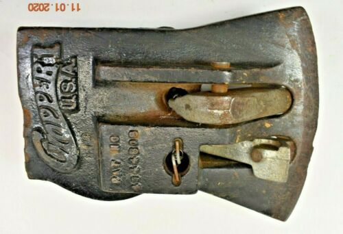 Vintage Chopper 1 USA Spring Loaded Wedge Splitting Maul Axe Ax Head ...