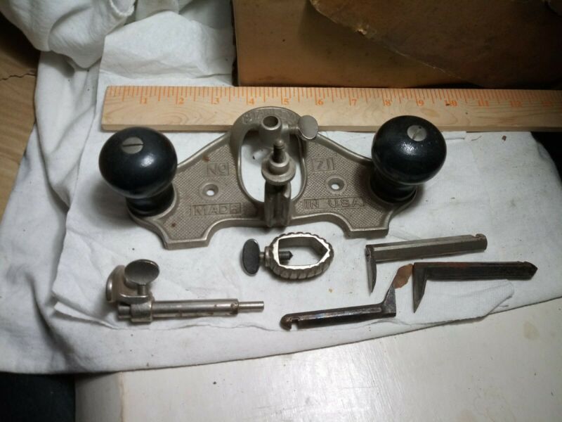 Stanley Router Closed Throat Plane Stanley Model 71 With Original Box ...