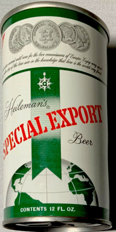 Heilemans Special Export Beer Tab Top Beer Can Antique Price Guide
