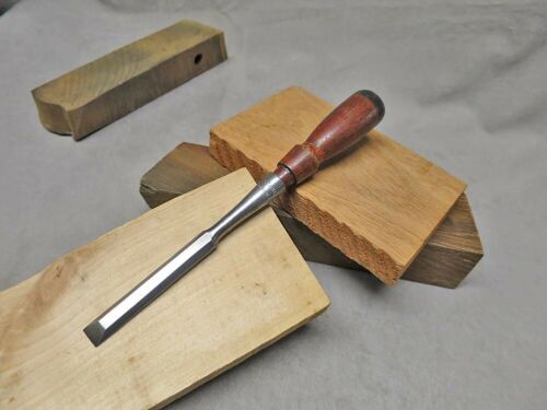 VINTAGE STANLEY 750 STYLE WOOD CHISEL 1/2" WIDE STANLEY MADE IN U.S.A ...