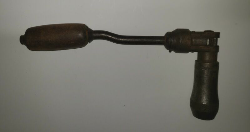 Vintage Right Angle Bit Brace -- Antique Price Guide Details Page