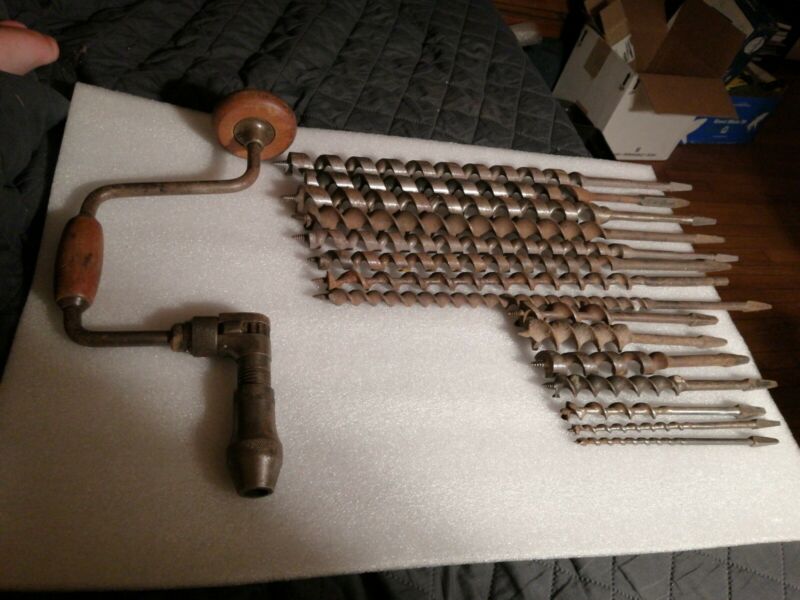 Vintage brace and bit -- Antique Price Guide Details Page