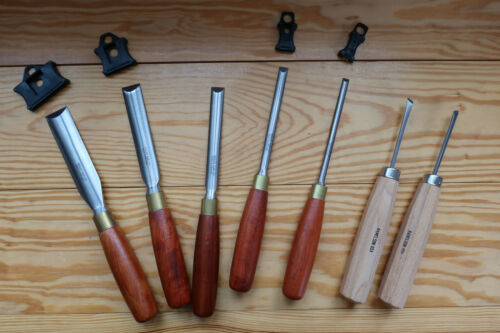 Ashley Iles Round Back Dovetail Chisel Set from Tools for Working Wood ...