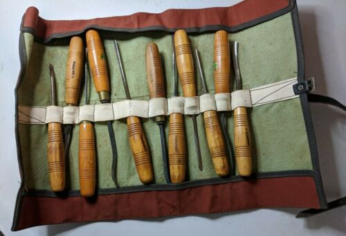 Vintage Henry Taylor Tools - Wood Carving Chisels -- Antique Price ...