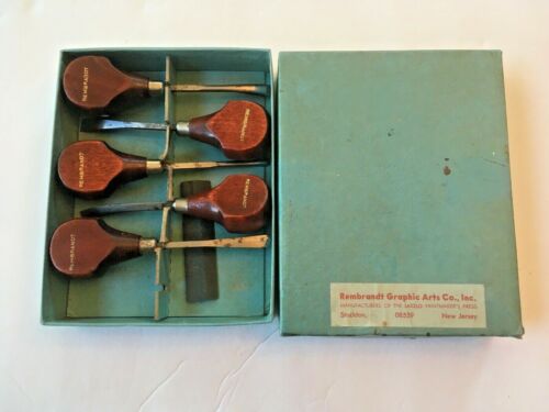 Vintage Tools Carving Gouges Chisels Rembrandt Carving Tools Set -- Antique Price Guide Details Page