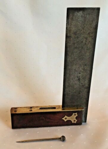 Antique Disston & Morss Tools Combination Square Try Square Level ...