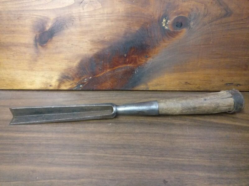 Antique 19th Century Corner Mortise Chisel Tenon Timber Frame Whaling ...