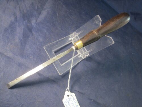BUCK BROTHERS 1/4" SQUARE EDGE WOOD CHISEL ANTIQUE VINTAGE OLD CARVING ...