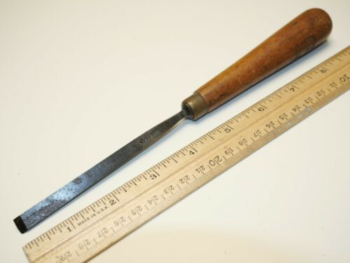Old wood carving tools Vintage S.J. Addis 3/8" No. 2 wood carving ...