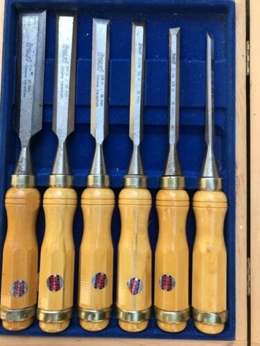 Freud Professional Wood Chisels 6 Piece Set WC-106 Italy -- Antique ...