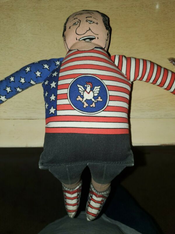 PRESIDENT BILL CLINTON: Novelty Catnip Toy from 1990''s. Kitty Hoots ...