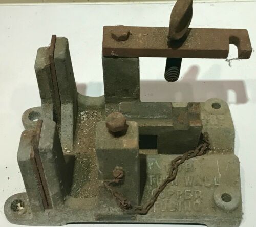Vintage Beaver Square End Sawing Vise For Thin Wall Copper Tubing ...
