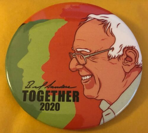 Colorful 3" Bernie Sanders Together 2020 Presidential Political ...