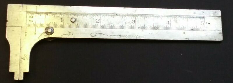 Vintage LUFKIN No. 456 Vernier Caliper -- Antique Price Guide Details Page
