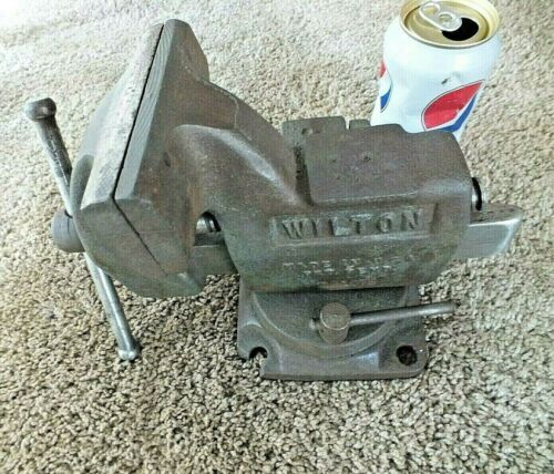 VINTAGE WILTON 4" FLIP SIDE BENCH VISE VERY GOOD CONDITION RARE UNUSUAL ...
