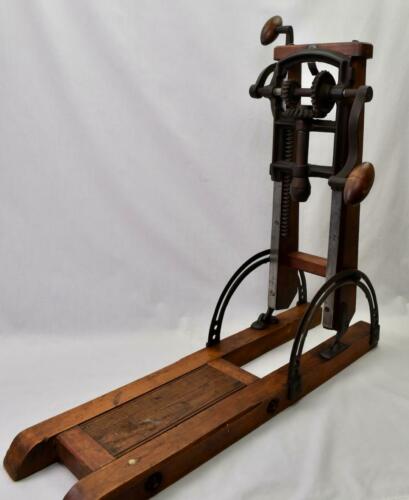 Antique Snell Beam Boring Machine / Barn Beam Post Drill -- Antique ...
