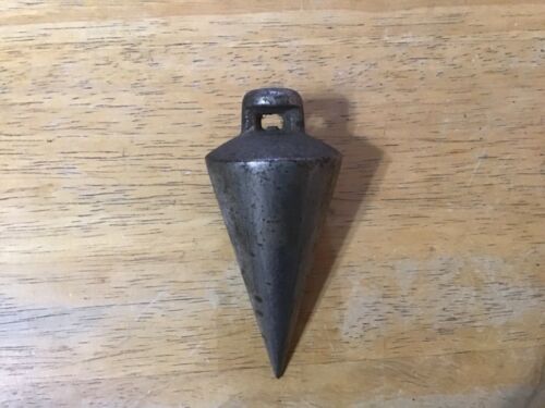 VINTAGE CAST IRON PLUMB BOB -- Antique Price Guide Details Page