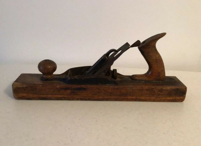 Antique Wood Plane Tool Carpentry Woodworking Hand Tool -- Antique ...