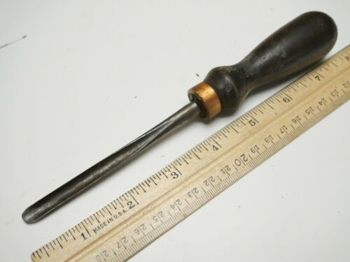 old wood carving tools Vintage 1/4" No 6 sweep wood carving gouge ...