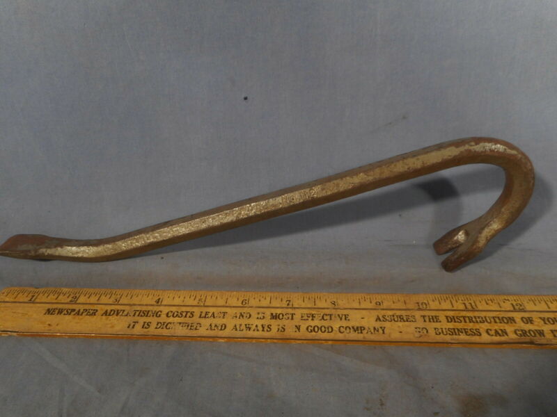 VINTAGE Rare No. 112 Vintage Stanley Atha 12" Pry Bar Crowbar HI Carbon ...